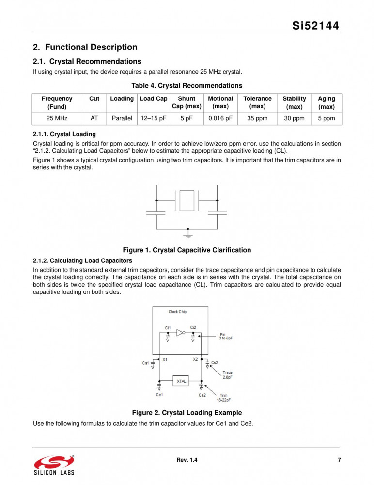 SI52144 technical document page 7