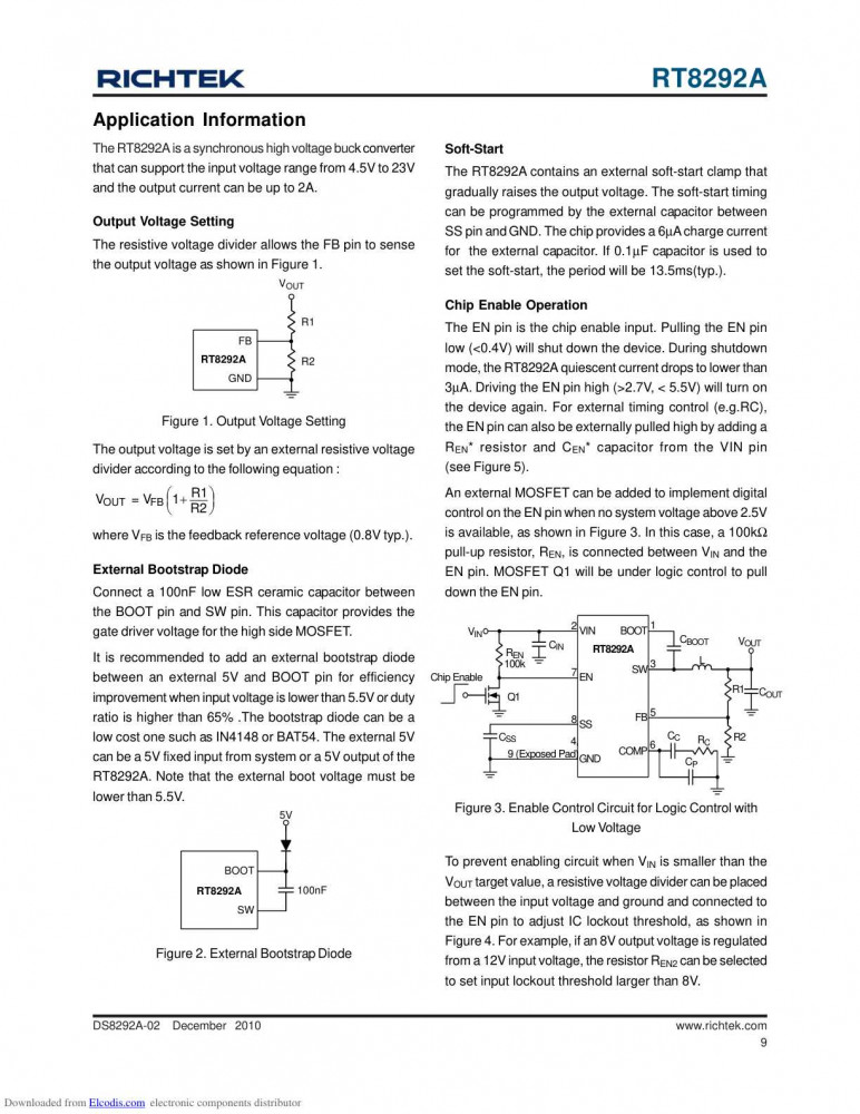 RT8292AHZSP datasheet page 9