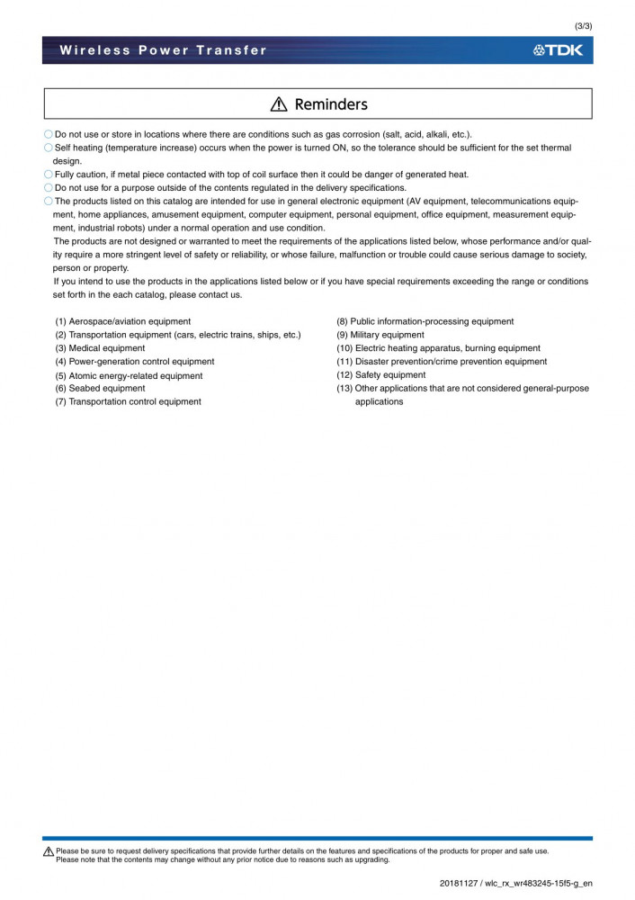 TDK WR483245-15F5-G product document page 3