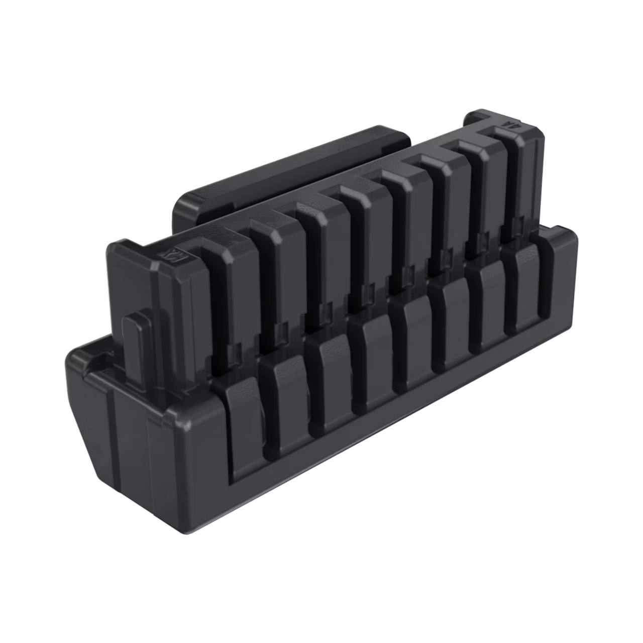 1.50mm Pitch, Micro-Lock Plus Receptacle Crimp Housing, Single Row, Positive Lock, 8 Circuits, Black for sale