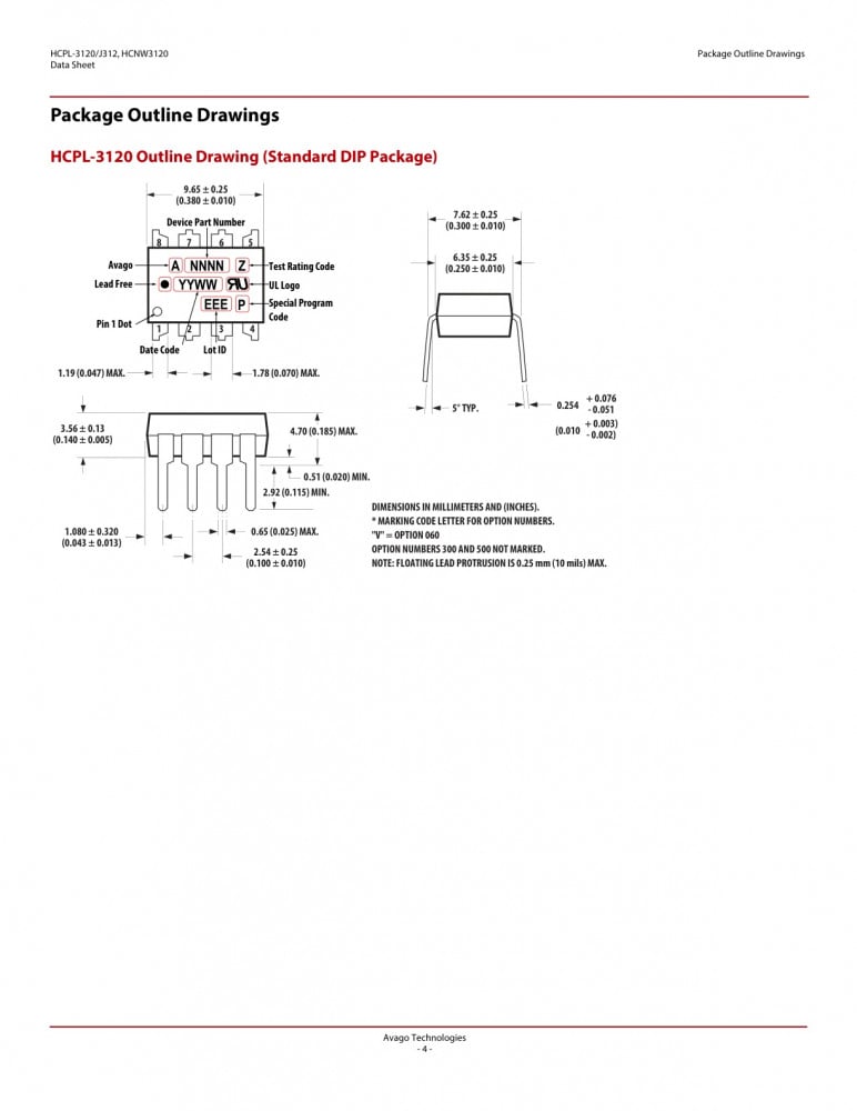HCPL-J312 datasheet page 4