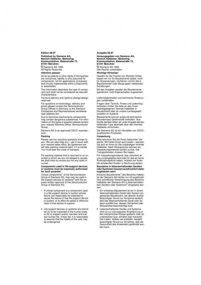 PMB 2201 datasheet page 2