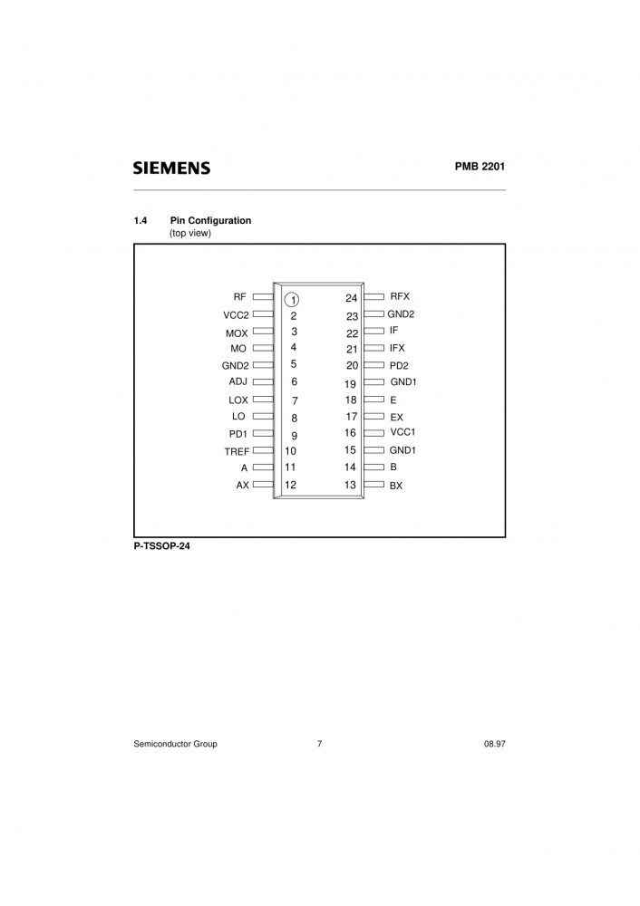 PMB 2201 datasheet page 7