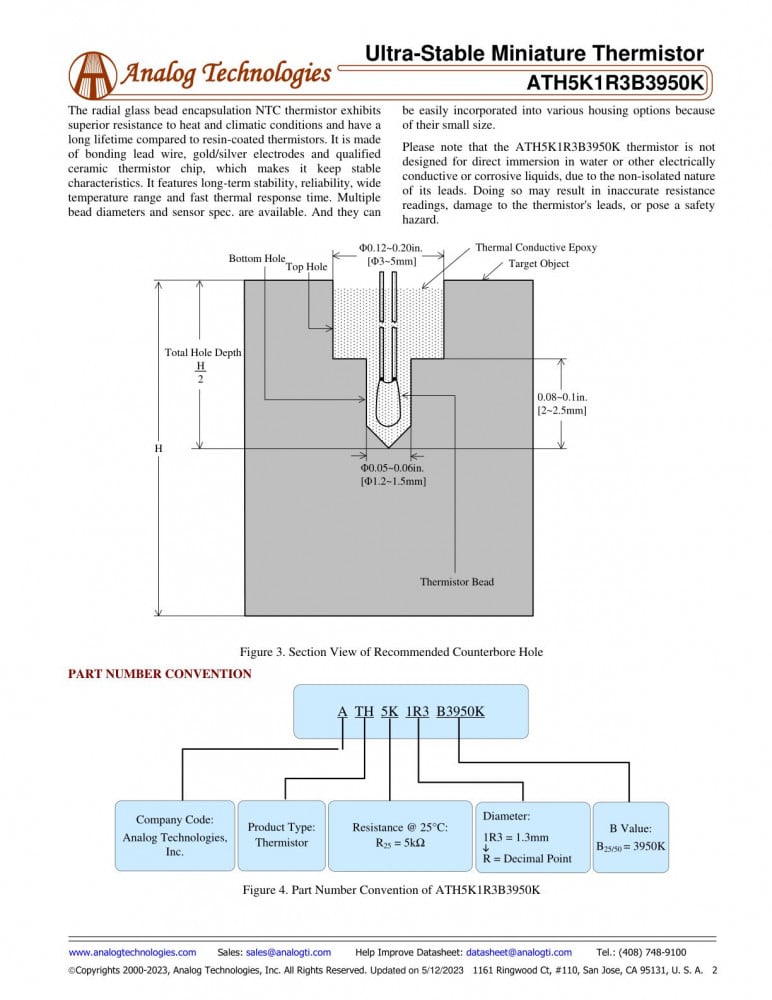 ATH5K1R3B3950K technical document page 2