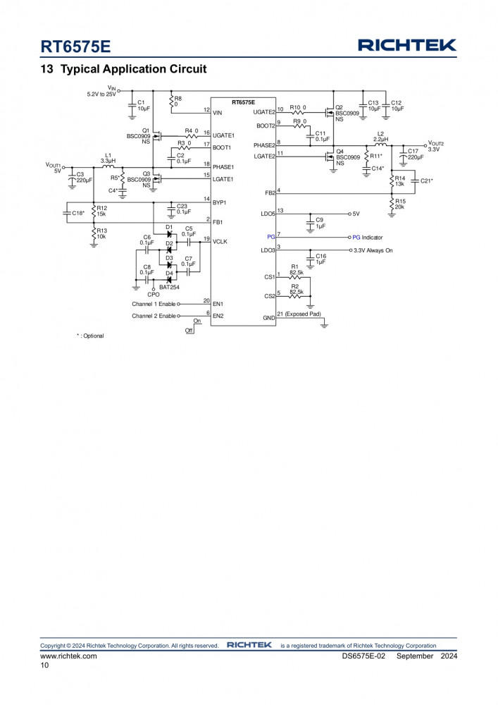 RT6575E datasheet page 10