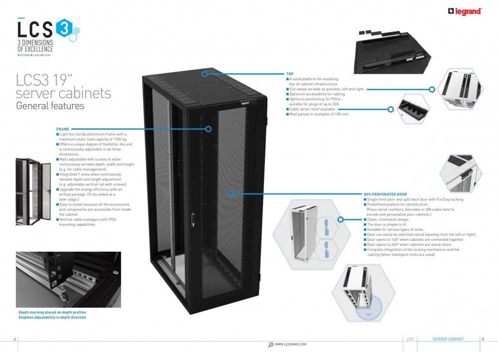 Legrand LCS3 technical document page 3