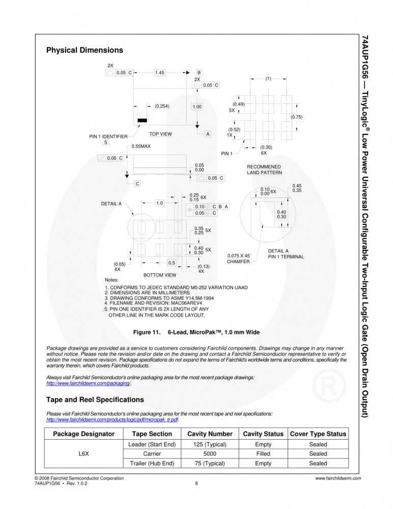 74AUP1G56 datasheet page 9