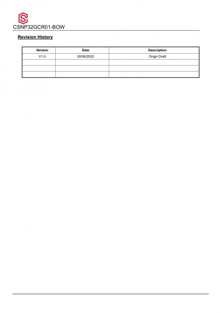 CSNP32GCR01-BOW datasheet page 2