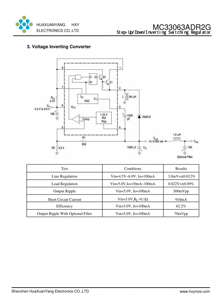 MC33063ADR2G-HXY datasheet page 7