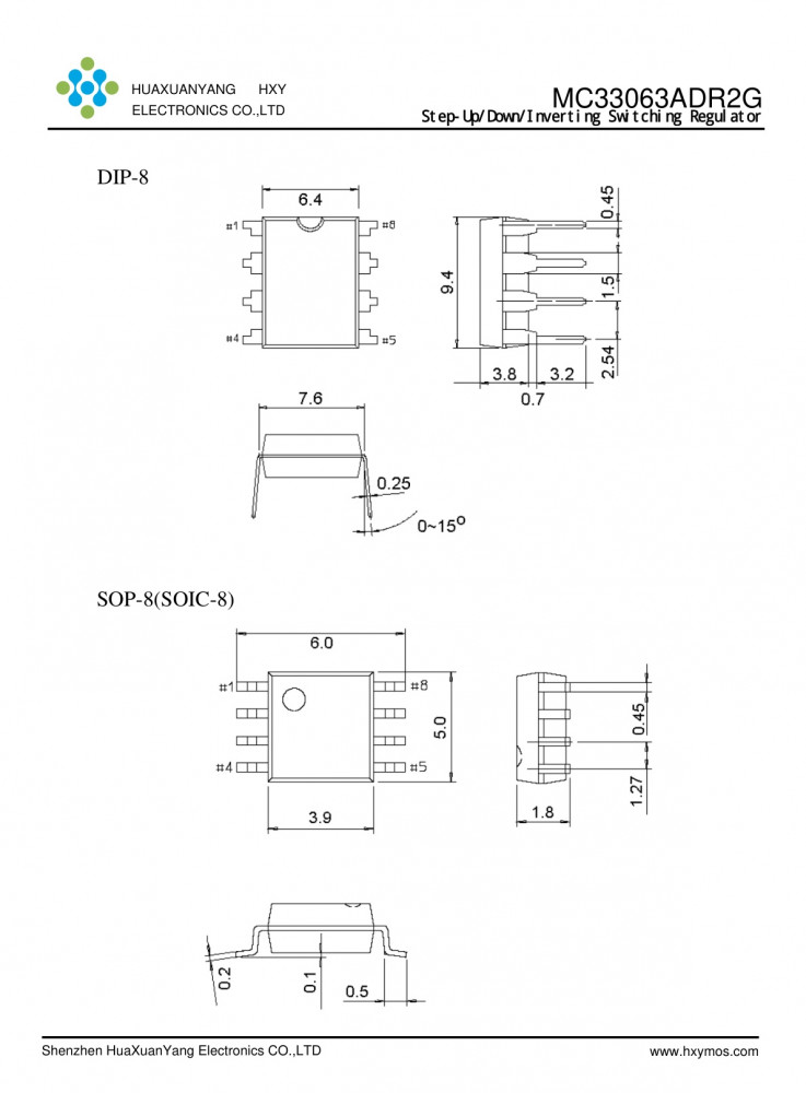 MC33063ADR2G-HXY datasheet page 9