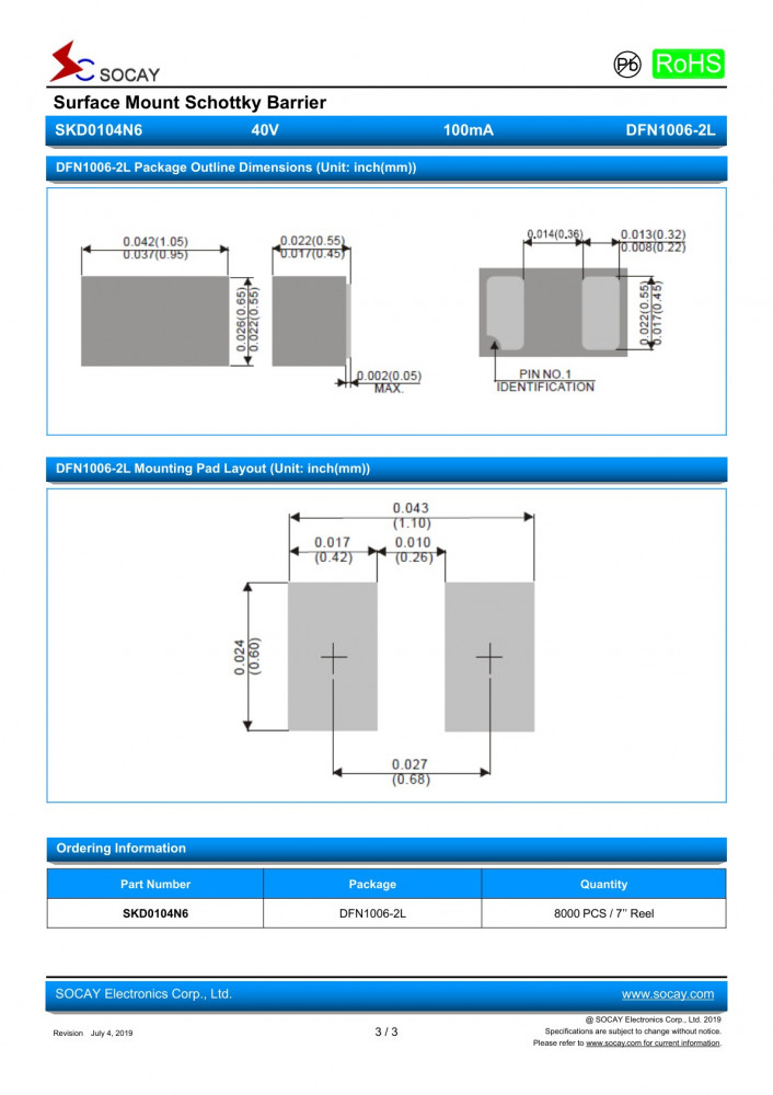 SKD0104N6 datasheet page 3