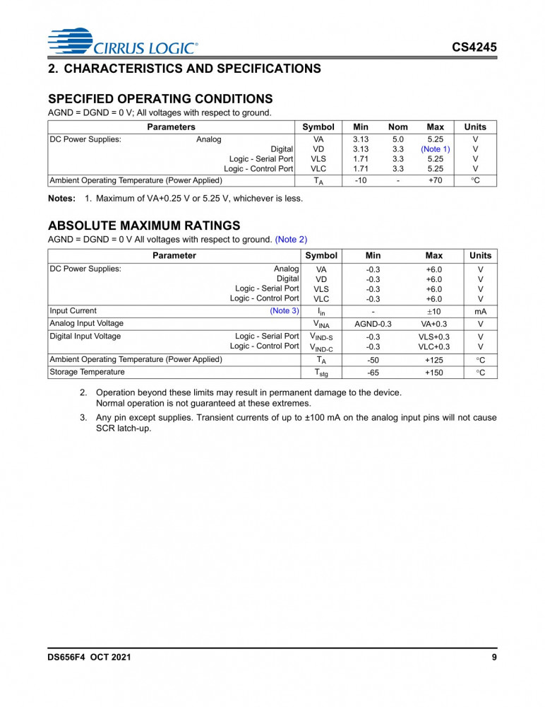 CS4245 technical document page 9