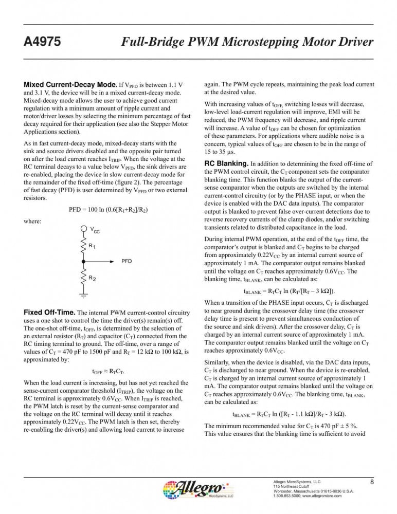 A4975 datasheet page 8