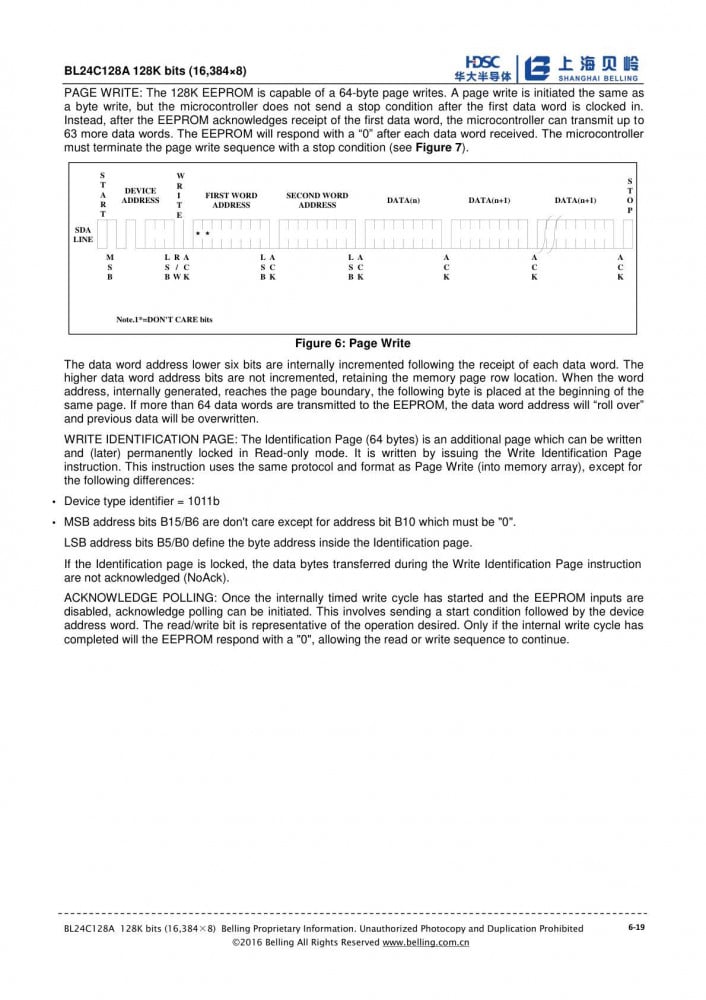 BL24C128A-NTRC datasheet page 6