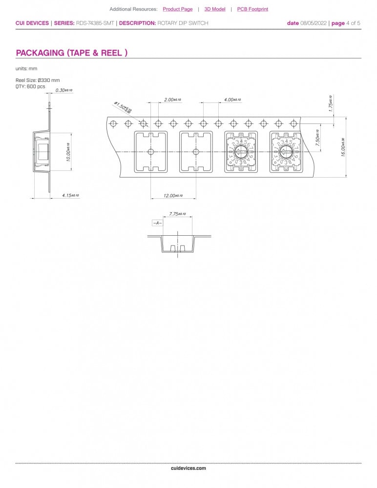 RDS-16S-74385-45A-SMT datasheet page 4