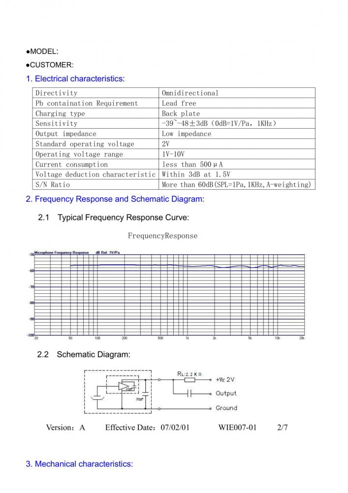 GMBO3015GSB specification page 2