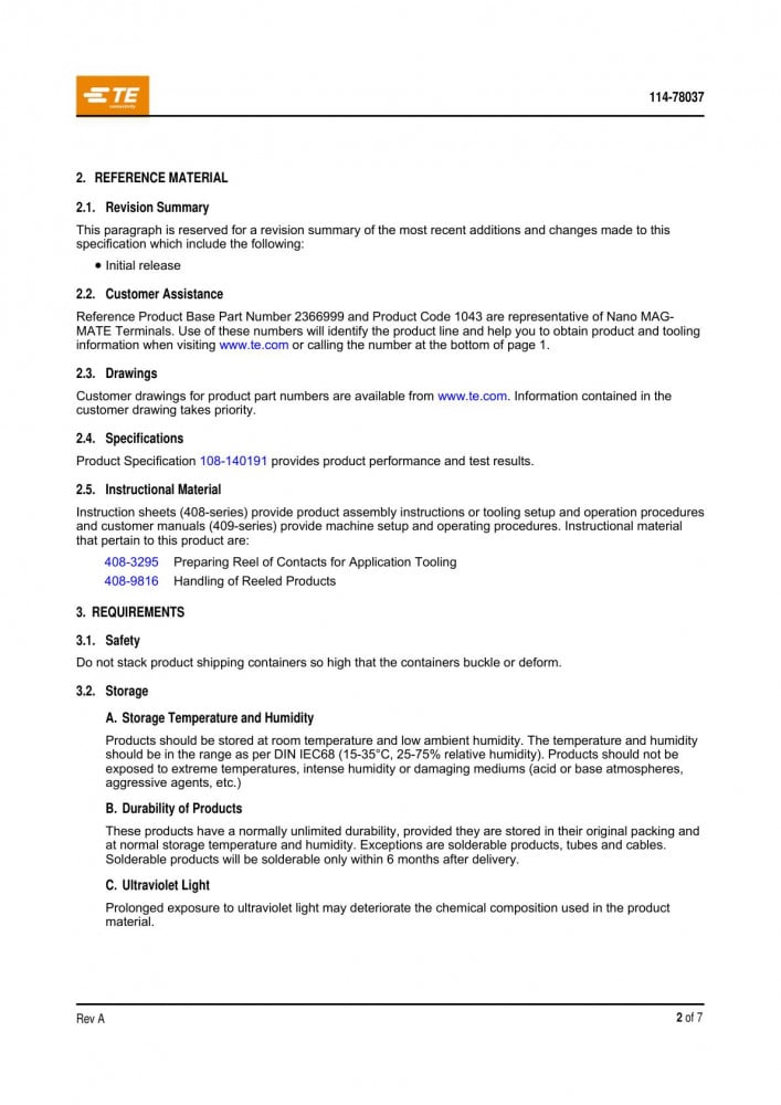 2366999-1 technical document page 2