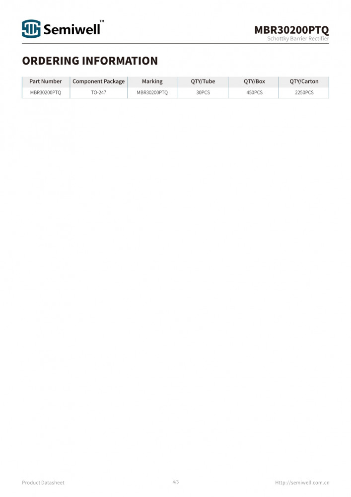 MBR30200PTQ product document page 4