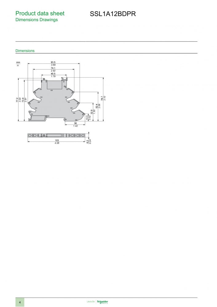 SSL1A12BDPR technical document page 4