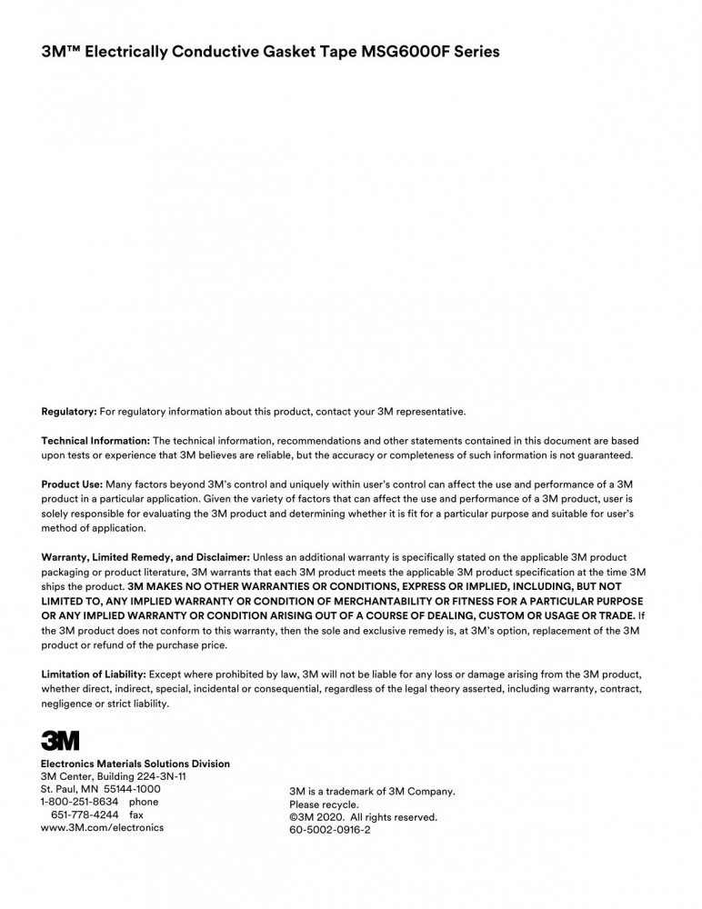 MSG6100F technical document page 5