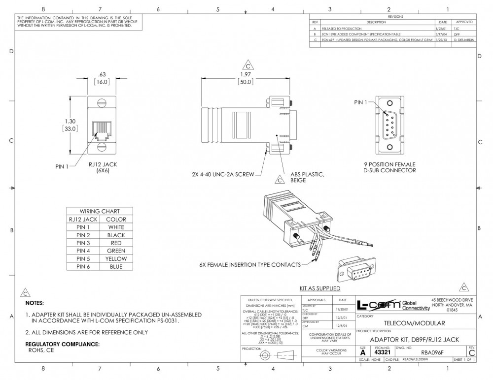 RBA096F technical document page