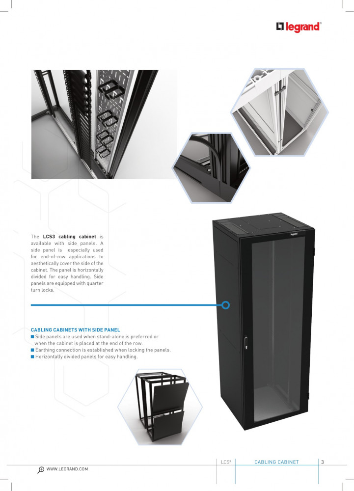 Legrand LCS3 technical document, page 3