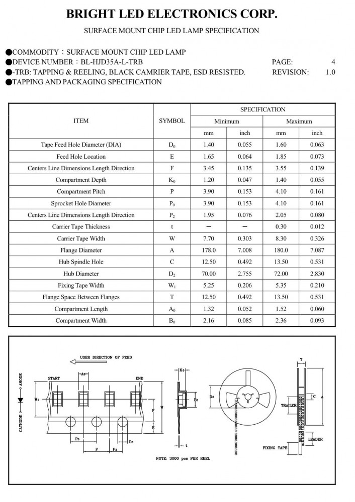 BL-HJD35A-L-TRB datasheet page 3