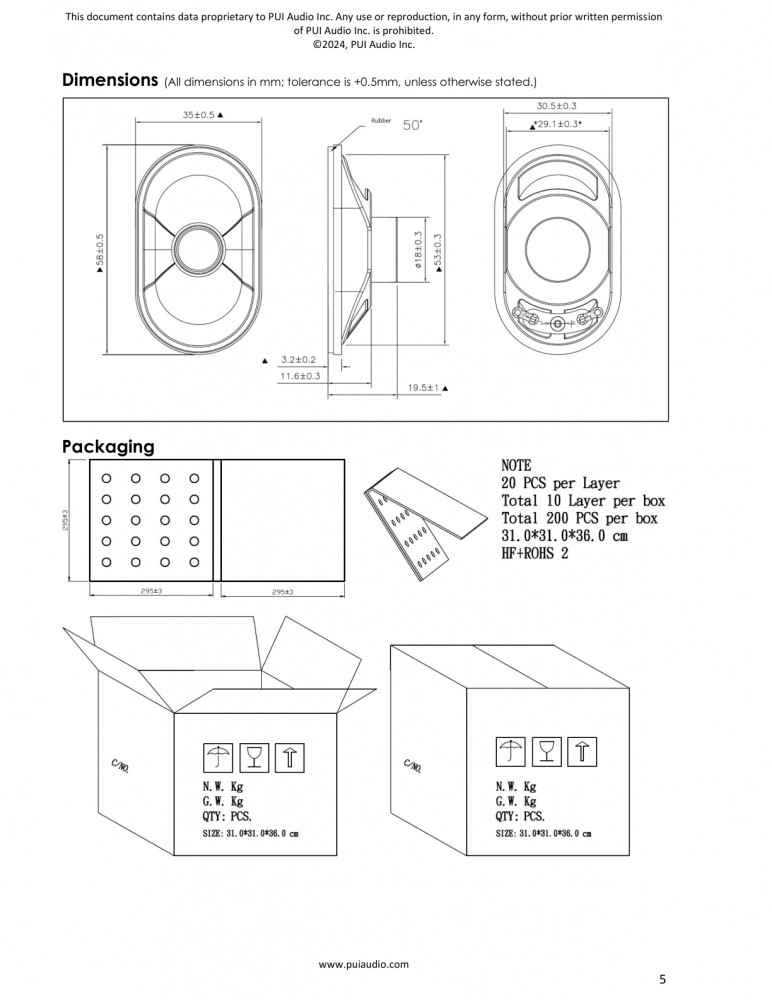 AS05808PO-WP datasheet page 5