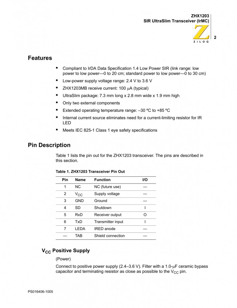 ZHX1203 document page 6