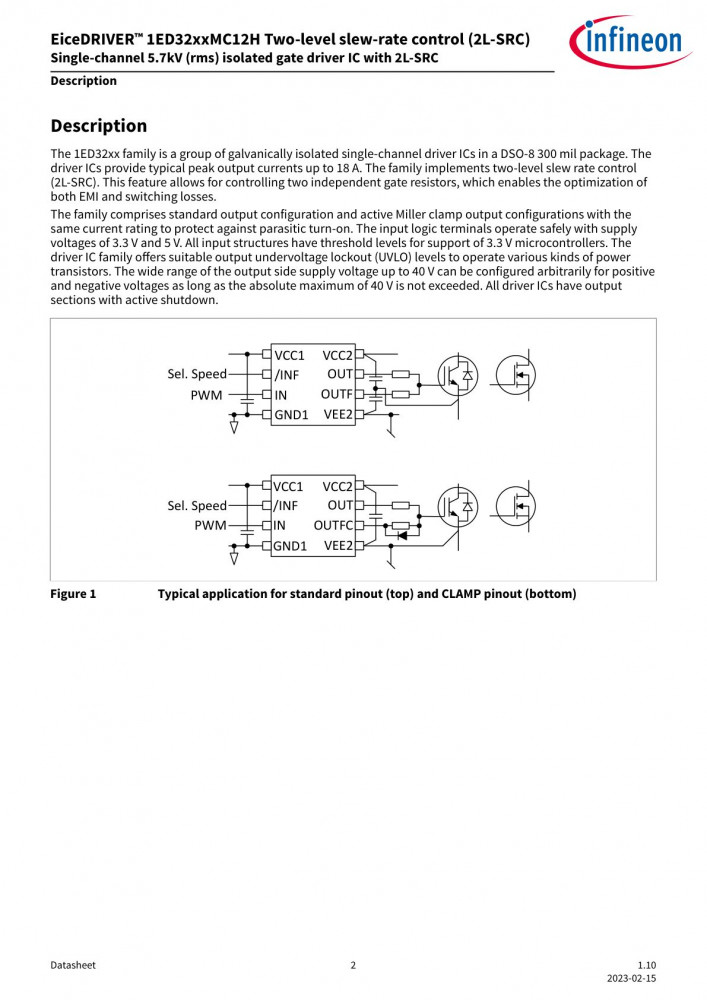 Infineon 1ED3250MC12HXUMA1 datasheet page 2