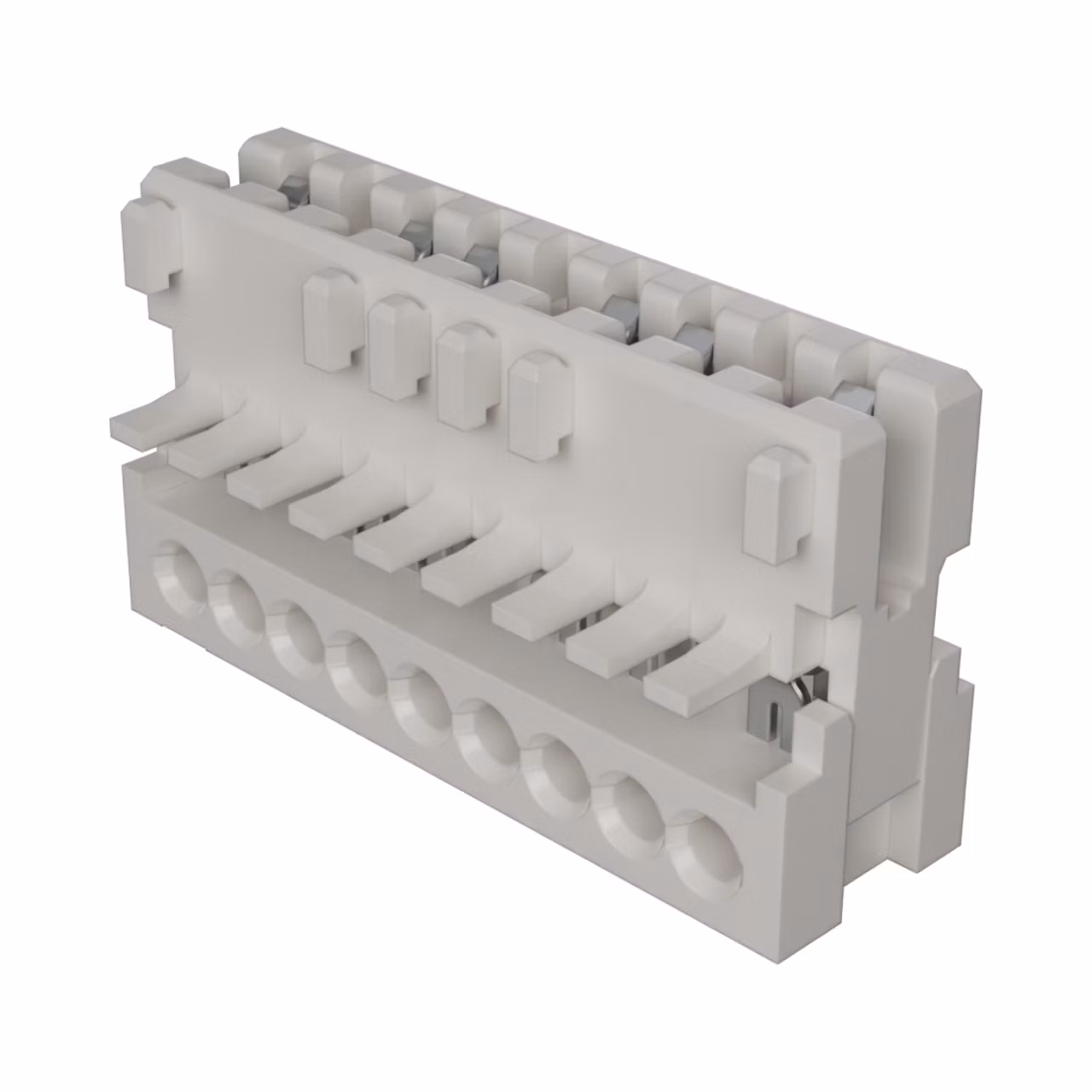 Appli-Mate RAST 2.5 IDT Housing, 2.50mm Pitch, Direct/Indirect, Female, 9 Circuits, Position Keys B, C, H and I Removed, Voided Circuits 2, 5 and 8 for sale