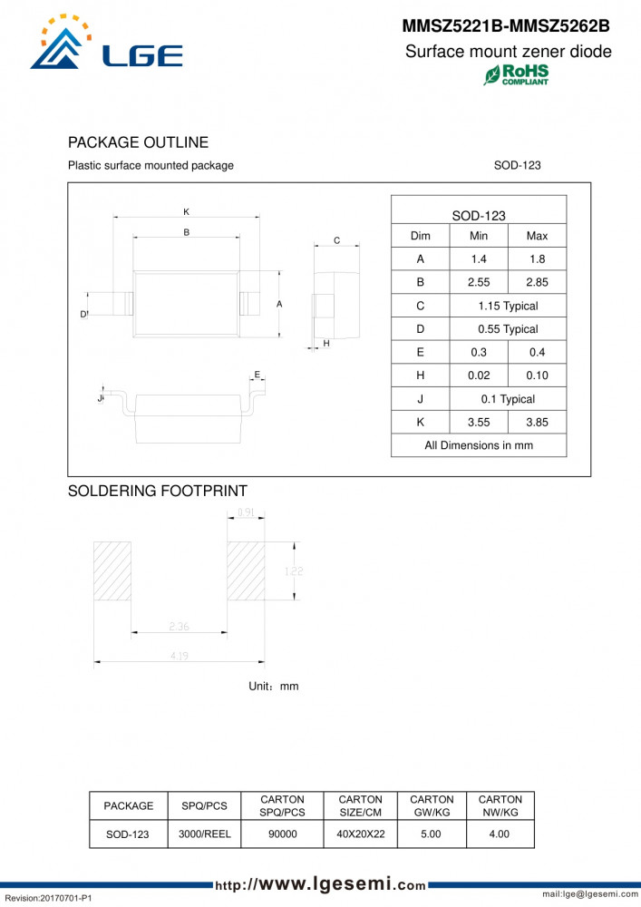 LGE MMSZ5228B datasheet page 4
