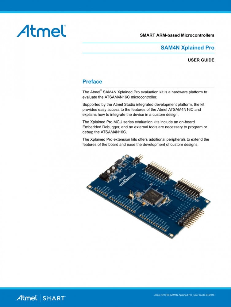 ATSAM4N-XPRO user guide page 1