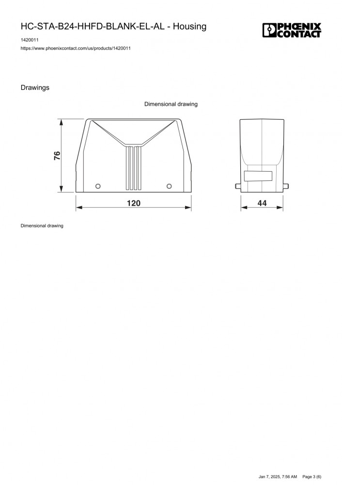 Phoenix Contact 1420011 technical document page 3