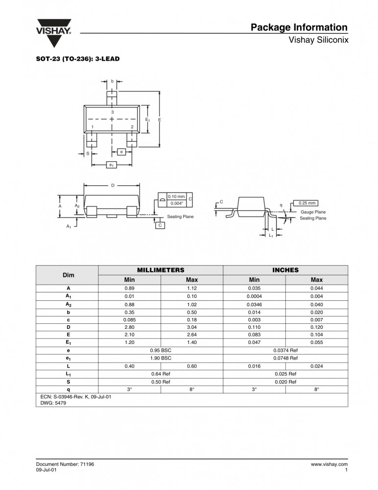 SI2304BDS-T1-GE3 technical document page 5