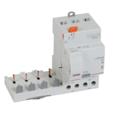 Add-on modules DX³ - 4P 400V~ 40A 300mA A type RCD - For 1-module DX³ MCB - DIN rail mounting - IP20 protection for sale