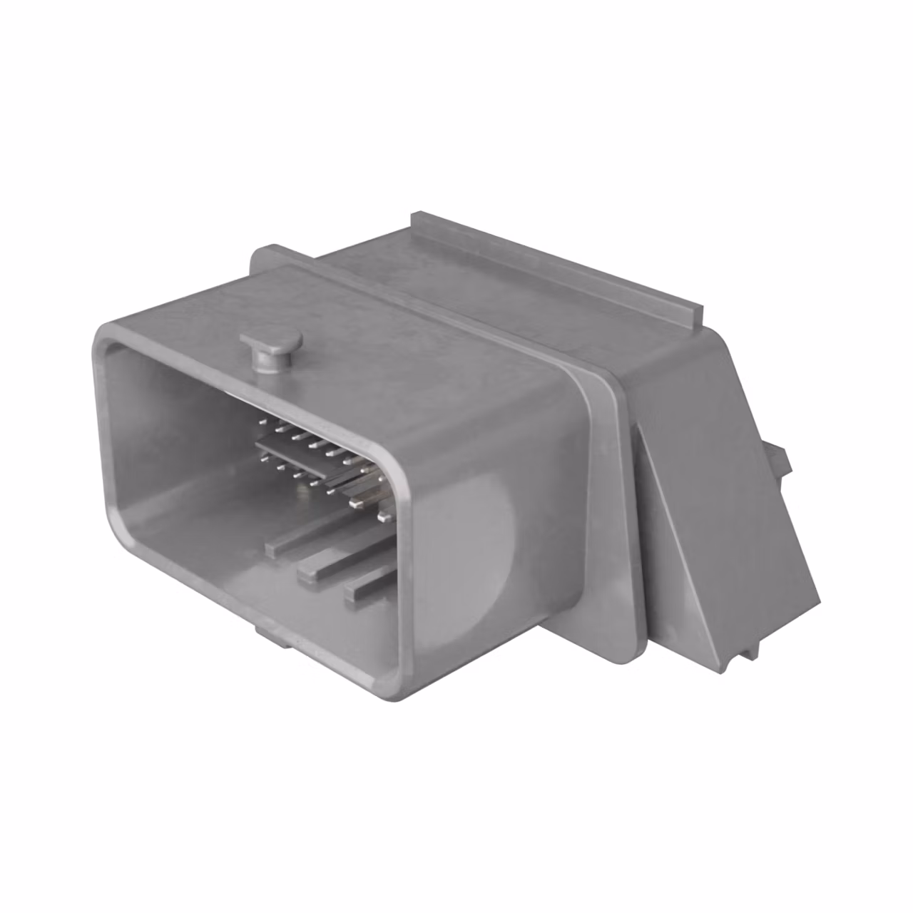 2.50mm, 3.50mm CMC Header, Right-Angle, 28 Position, 1 Port, Black, 2.90 Pin Length, Peg, Gray Coding for sale