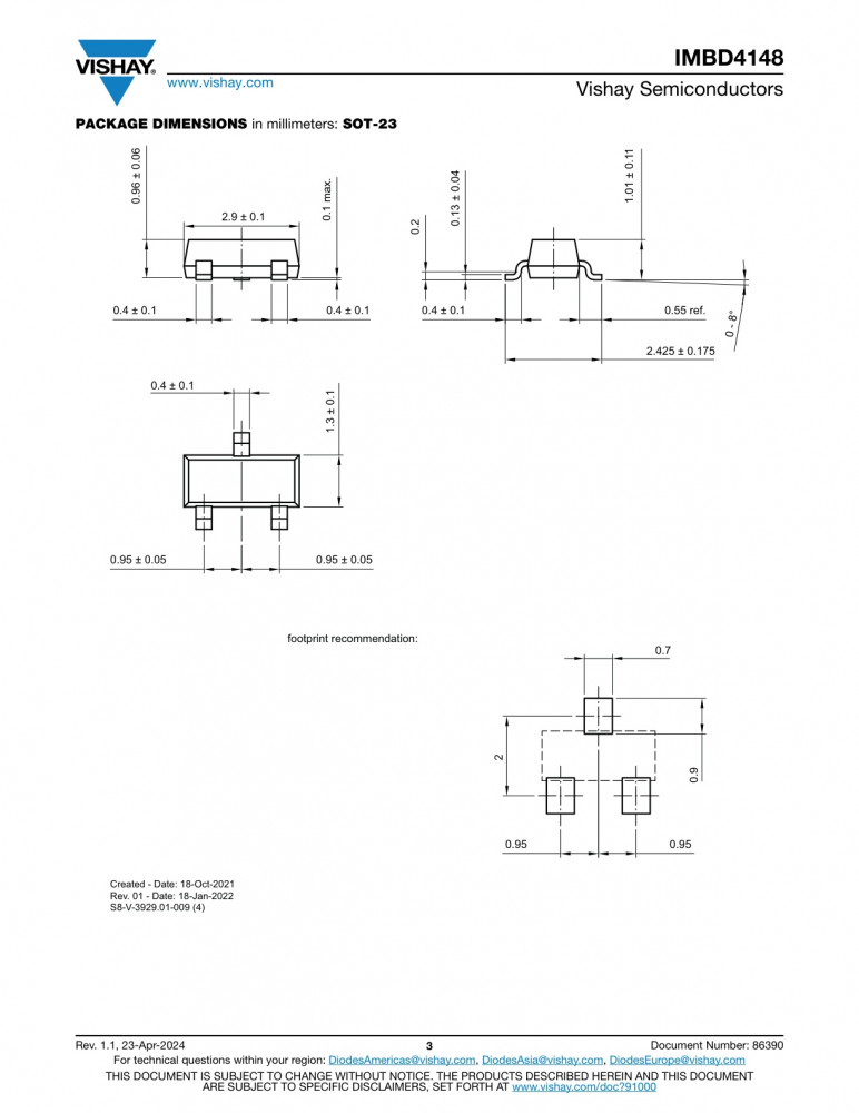 IMBD4148- datasheet page 3