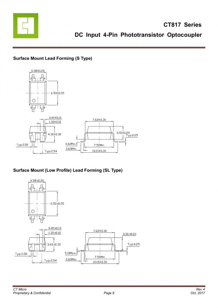 CT817C datasheet page 8