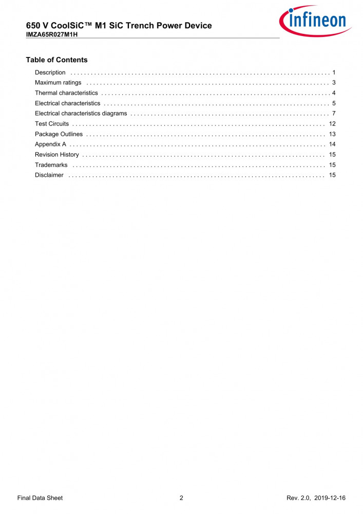 IMZA65R027M1H datasheet page 2