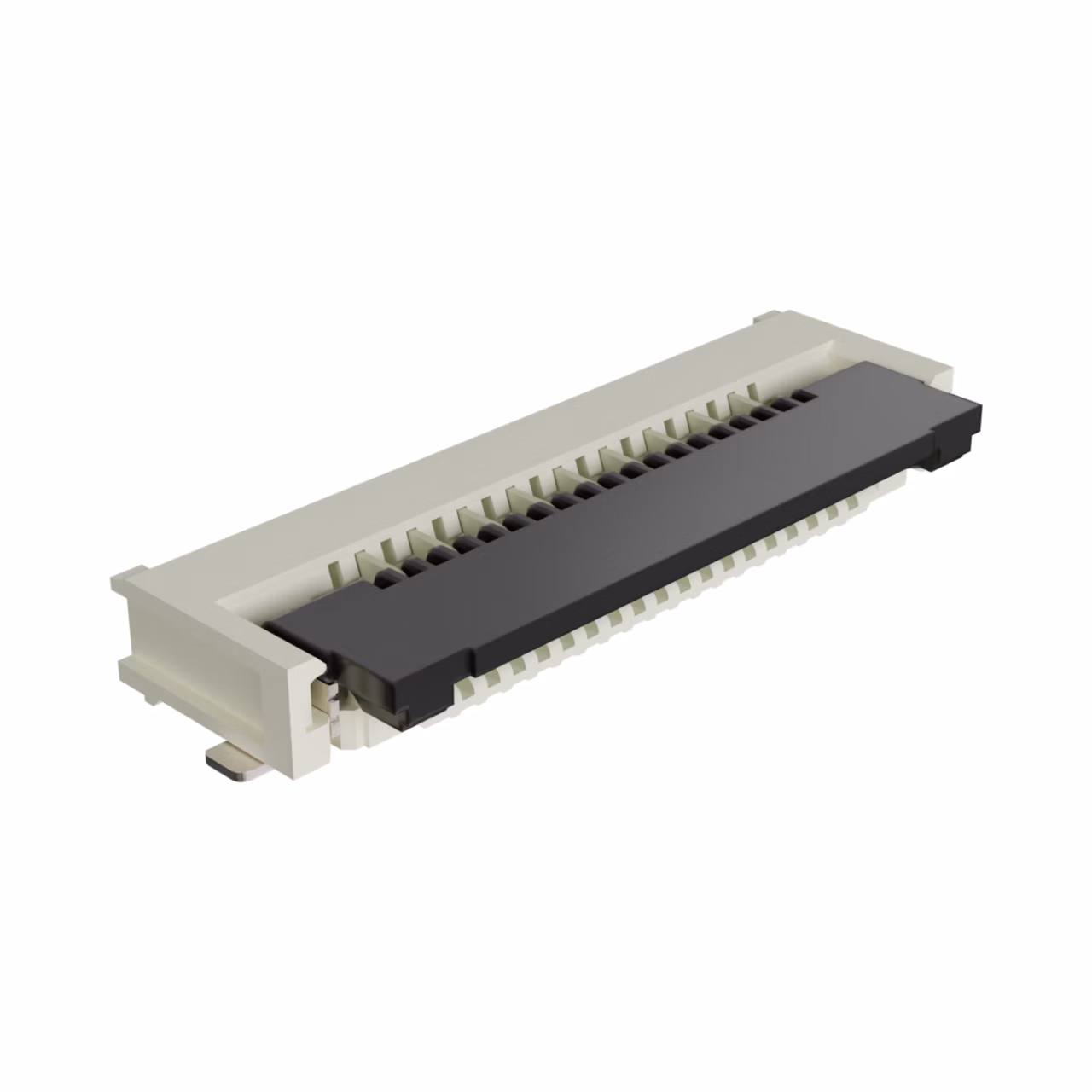 Easy-On FFC/FPC Connector, 1.00mm Pitch, 1.90mm Height, Single Bottom Contact (FS19), Right-Angle, Surface Mount, ZIF, 9 Circuits, Tin-Bismuth Plating for sale