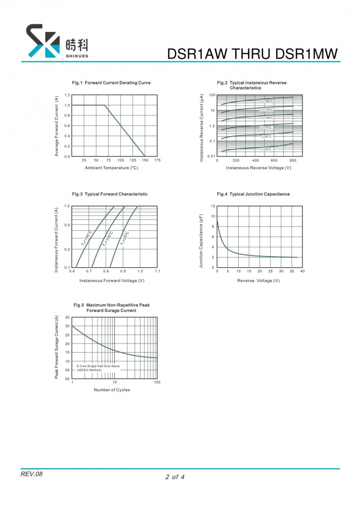 DSR1MW datasheet page 2
