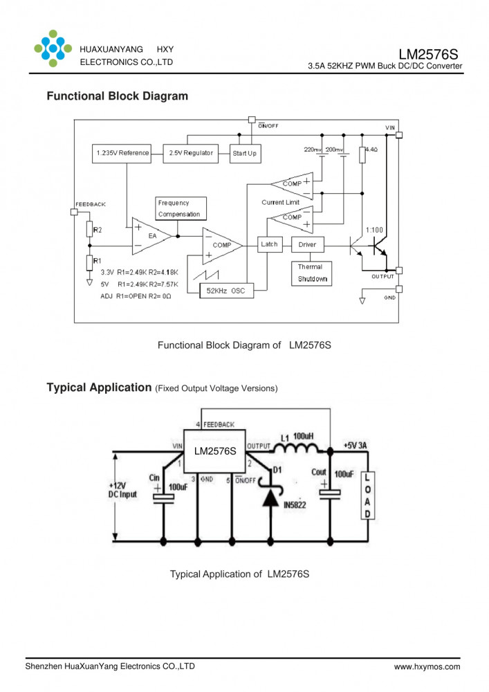 LM2576S-ADJ datasheet page 2