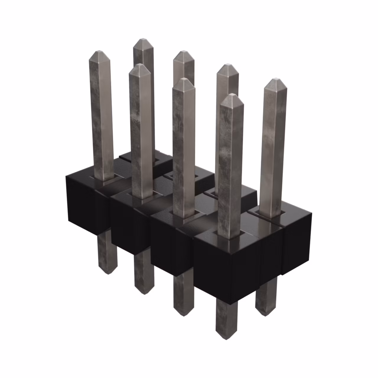 C-Grid Header, 2.54mm Pitch, Through Hole, Dual Row, Vertical, 8 Circuits, 2.54µm Tin (Sn) Plating, Tray Packaging, Lead-Free for sale