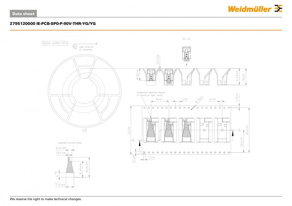 Weidmüller 2795120000 documentation page 6