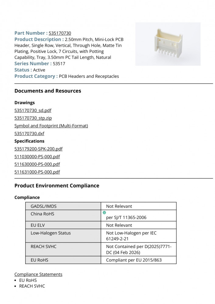 535170730 technical document preview, page 1
