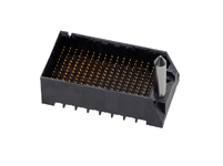 Impact 100 Ohm 4 Pair Vertical Backplane Header, Right Guided, Left Endwall, 10 Columns, 120 Circuits, Pin Length 4.50mm, Plated Through Hole Dimension 0.46mm, Lead-Free
