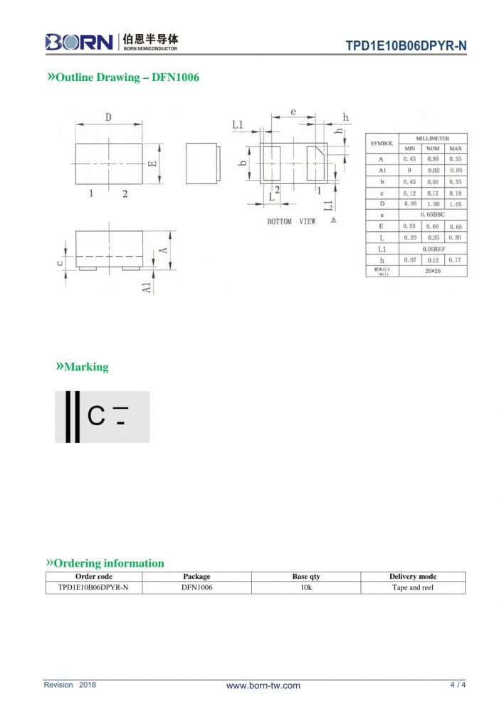 TPD1E10B06DPYR-N datasheet page 4