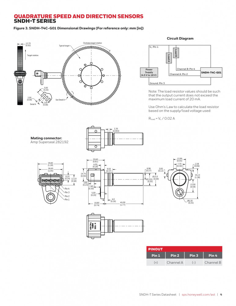 SNDH-T series document page 4