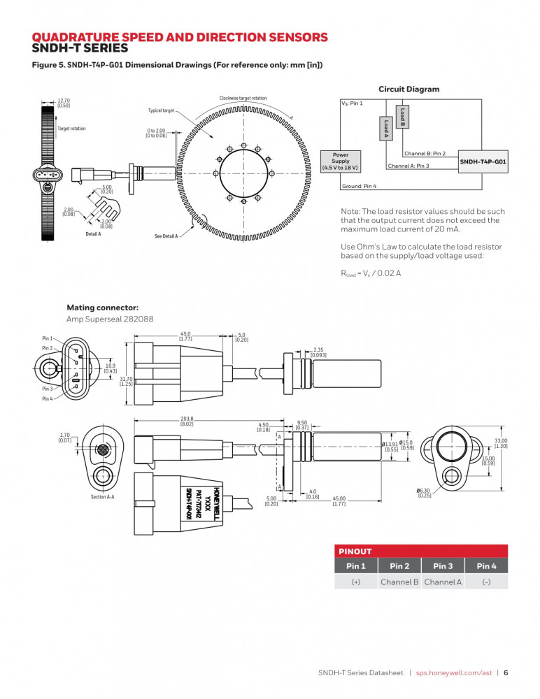 SNDH-T series document page 6
